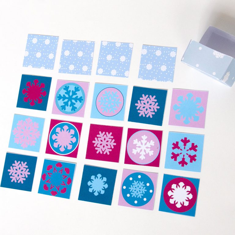 Memory zum Ausdrucken - Vorlagen für verschiedene Mottos - AUSGEFUXT