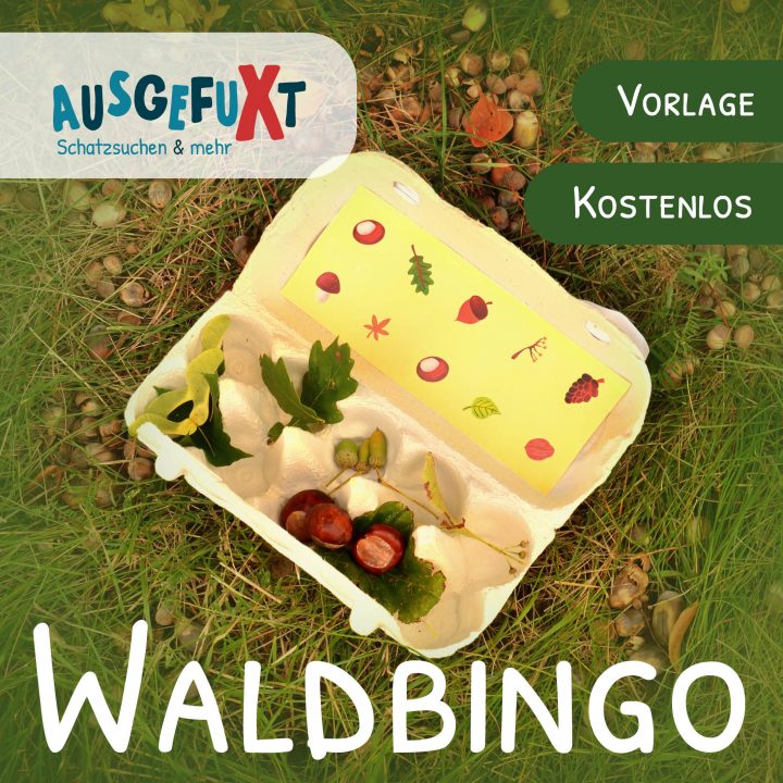 Waldbingo: Kostenlose Druckvorlage - AUSGEFUXT