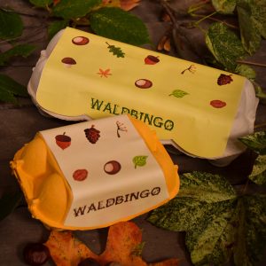 Waldbingo: Kostenlose Druckvorlage - AUSGEFUXT