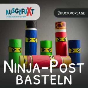 Ninja-Geburtstag - Schatzsuche und viele Tipps - AUSGEFUXT