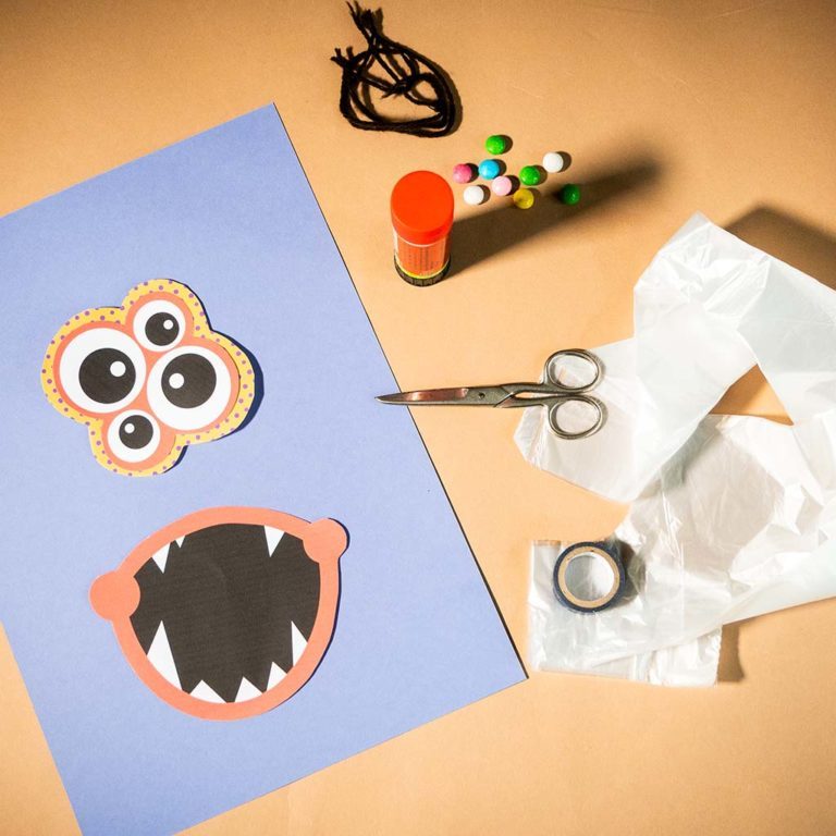 Monster basteln - 4 coole Bastelideen - AUSGEFUXT