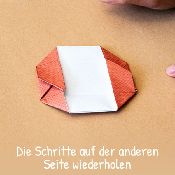 Ziegelsteine aus Papier falten - Anleitung - AUSGEFUXT